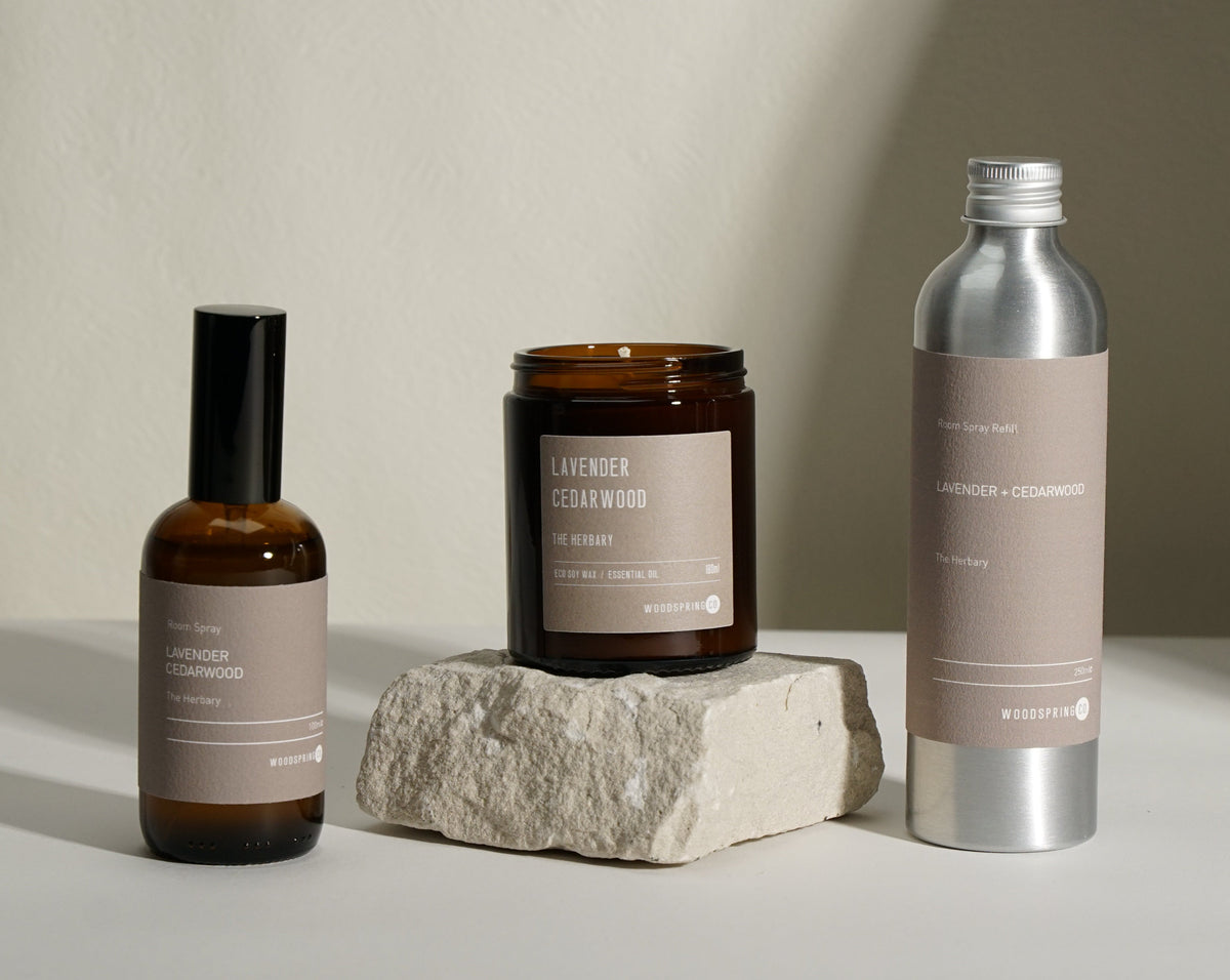 Room Spray, Refill + Candle Bundle – Woodspring Co.